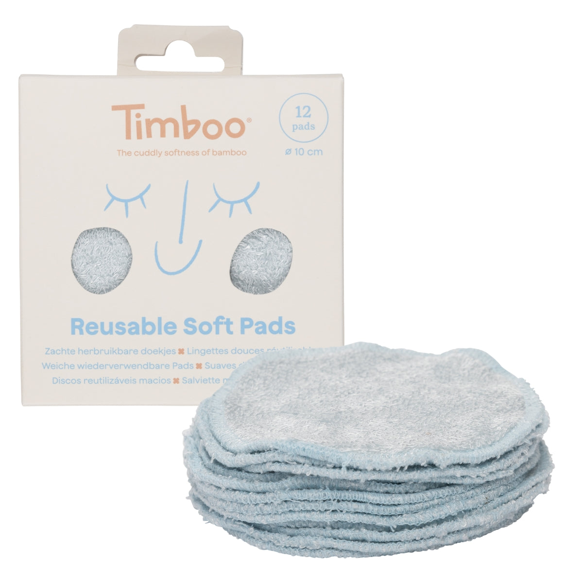 Timboo Reusable soft pads (12 pieces)